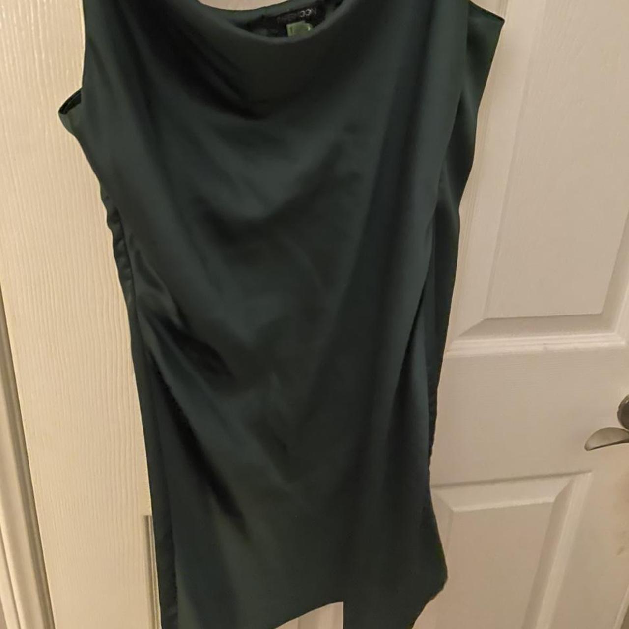 emerald green mini dress kinda like princess polly... - Depop