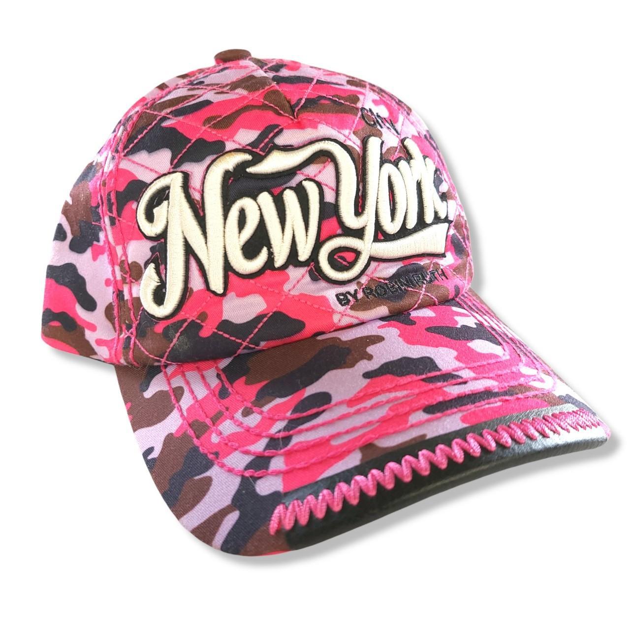 Robin Ruth New York Baseball Cap - Adult - Pink... - Depop