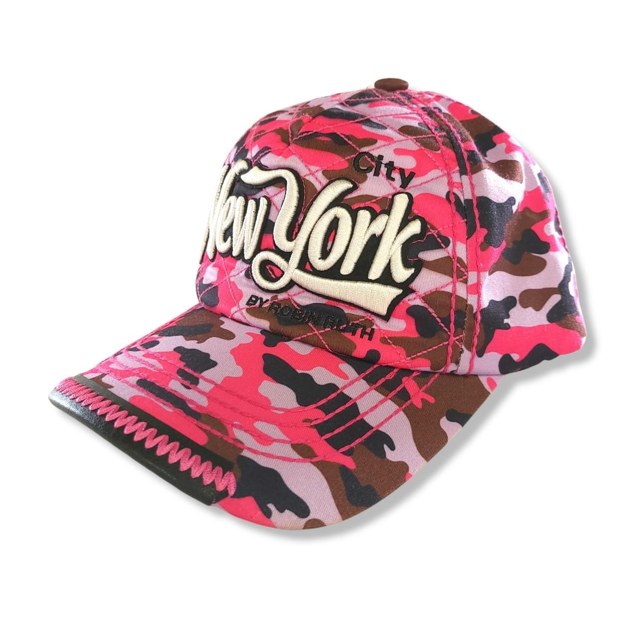 Robin Ruth New York Baseball Cap - Adult - Pink... - Depop