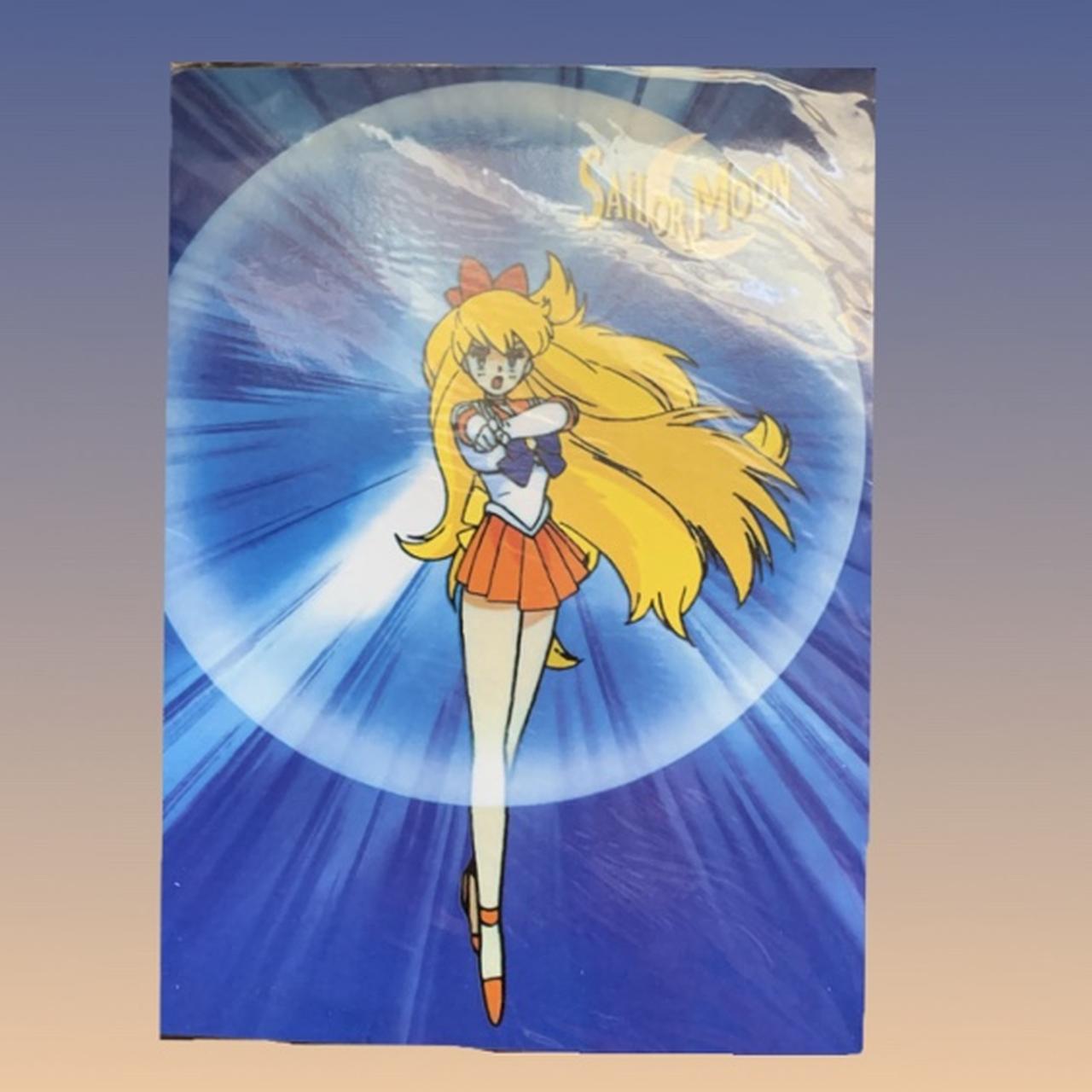 Vintage Sailor Moon Sailor Venus Stationary Set Depop