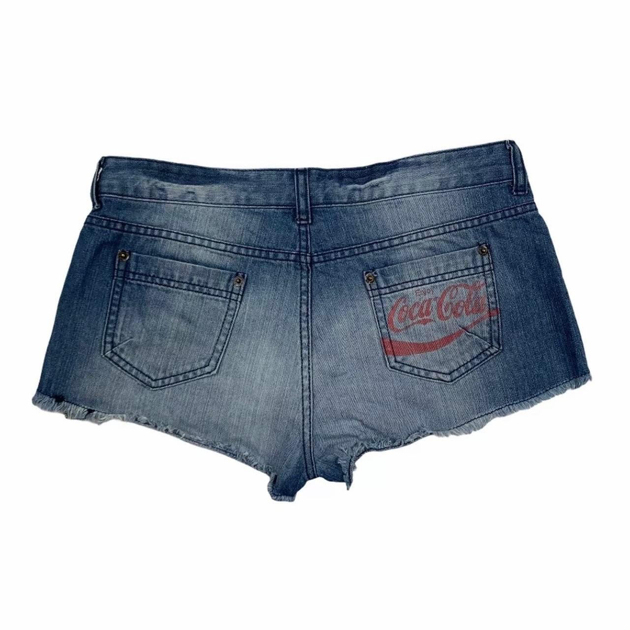 Coca-Cola Women's Blue Shorts | Depop