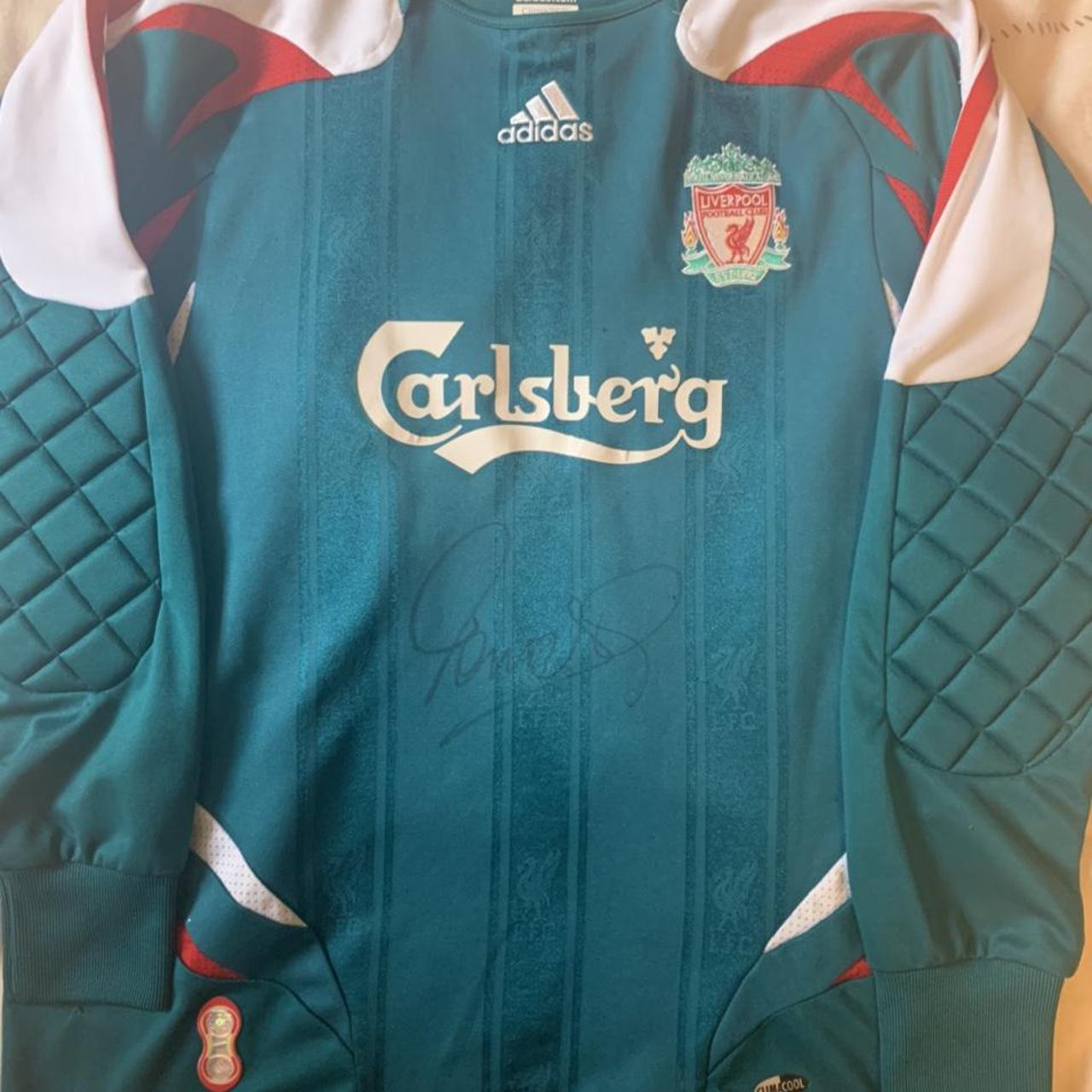 Fernando Torres signed Liverpool kids shirt with... - Depop