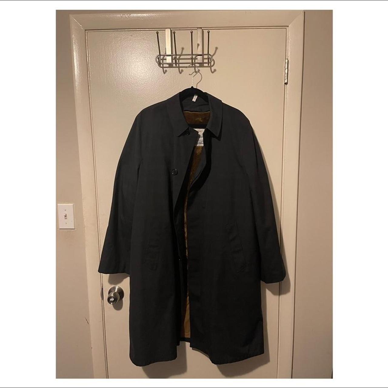 Vintage London Fog Rain Coat w/ Removal Fur Lining - Depop