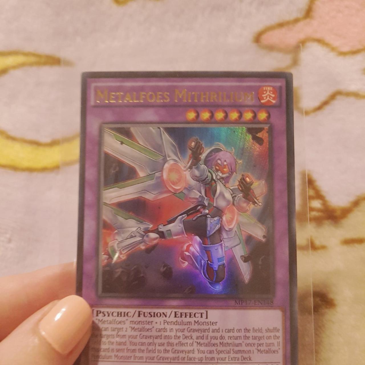 Metalfoes Mithrilium - MP17-EN148 - Ultra Rare - 1st... - Depop