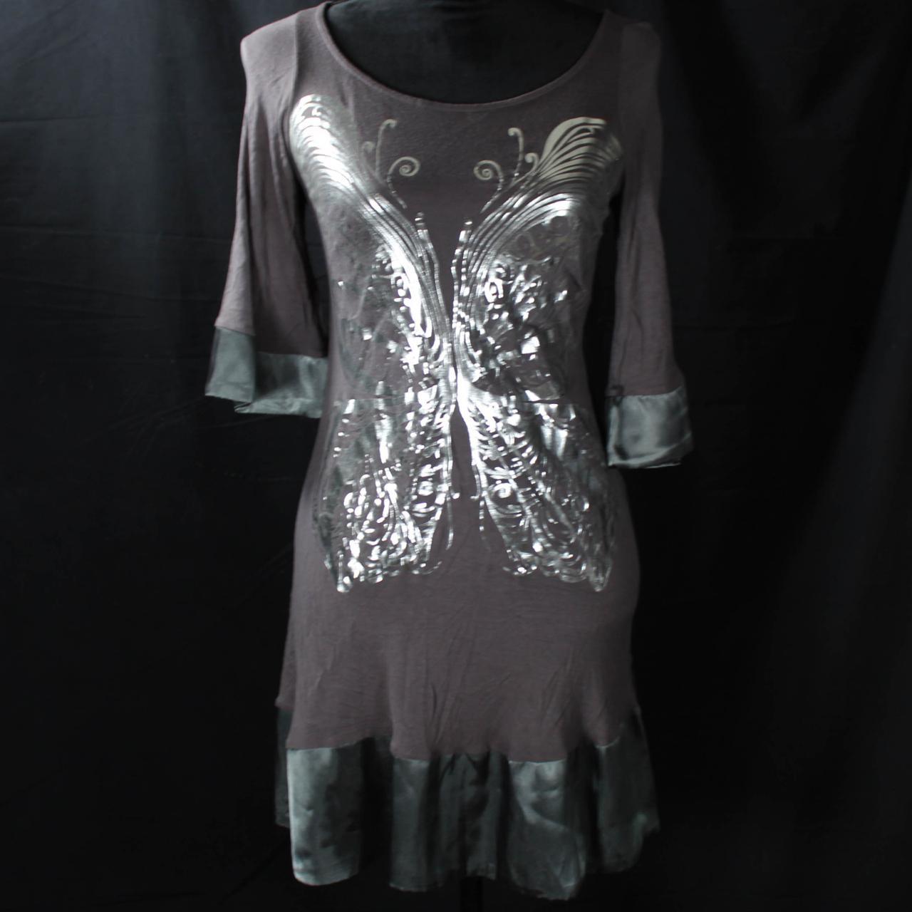 Want a authentic true Y2K look? This is a multi grey... - Depop