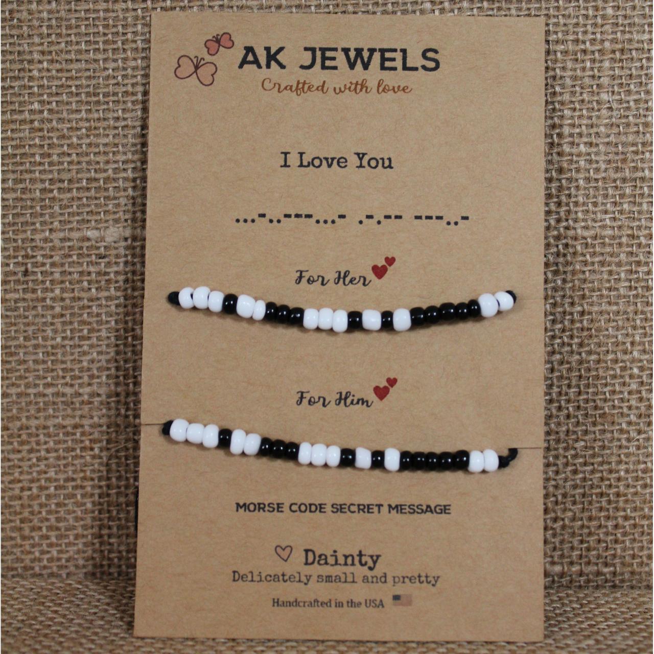 Morse Code Secret Message Bracelet! The Perfect... - Depop