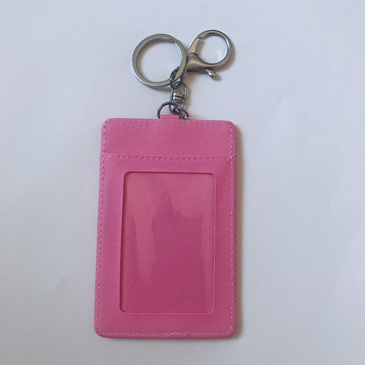 Casual Pink Panther card holder with keychain Can... - Depop