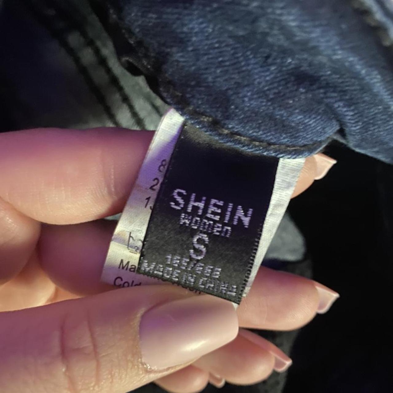 SHEIN two tone jeans Small Never worn #shein... - Depop