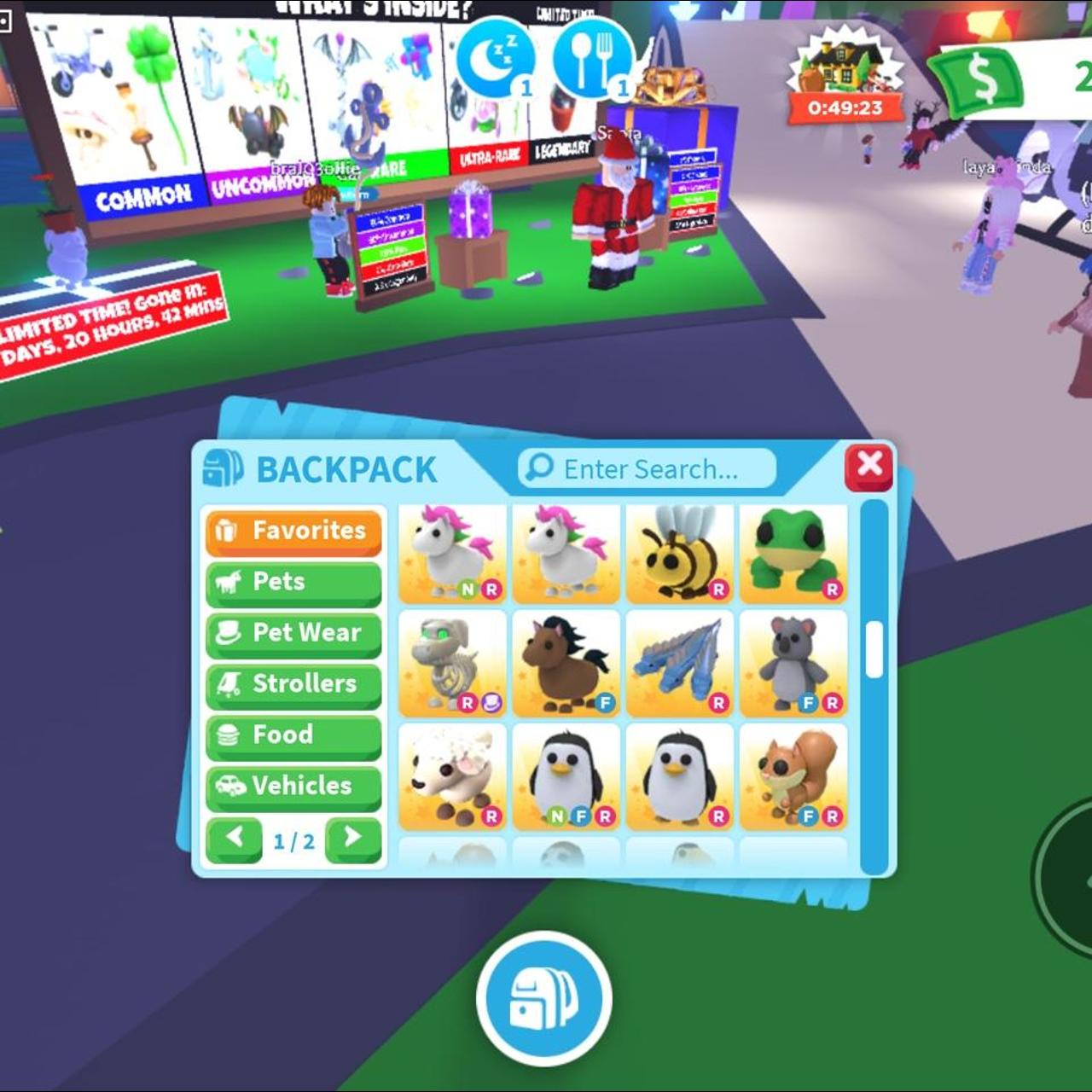 selling adopt me pets and veicals virtual if u add... - Depop