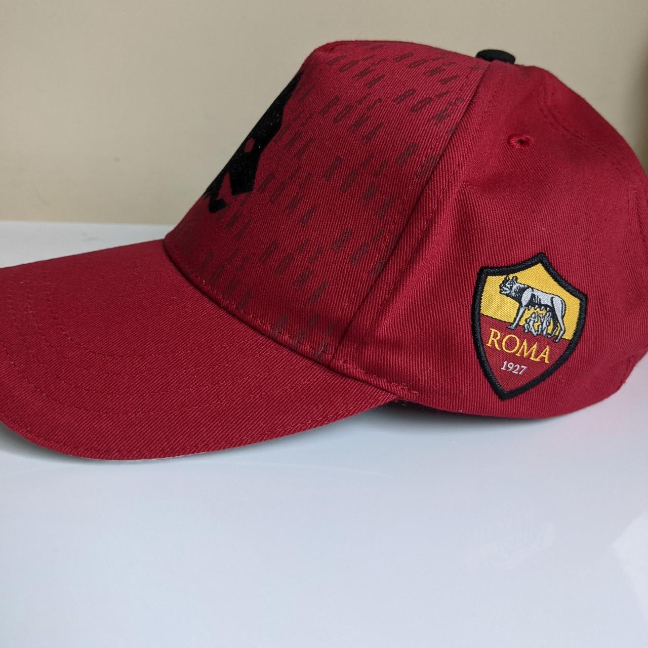 AS Roma FC Baseball Cap brilliant condition barely... - Depop