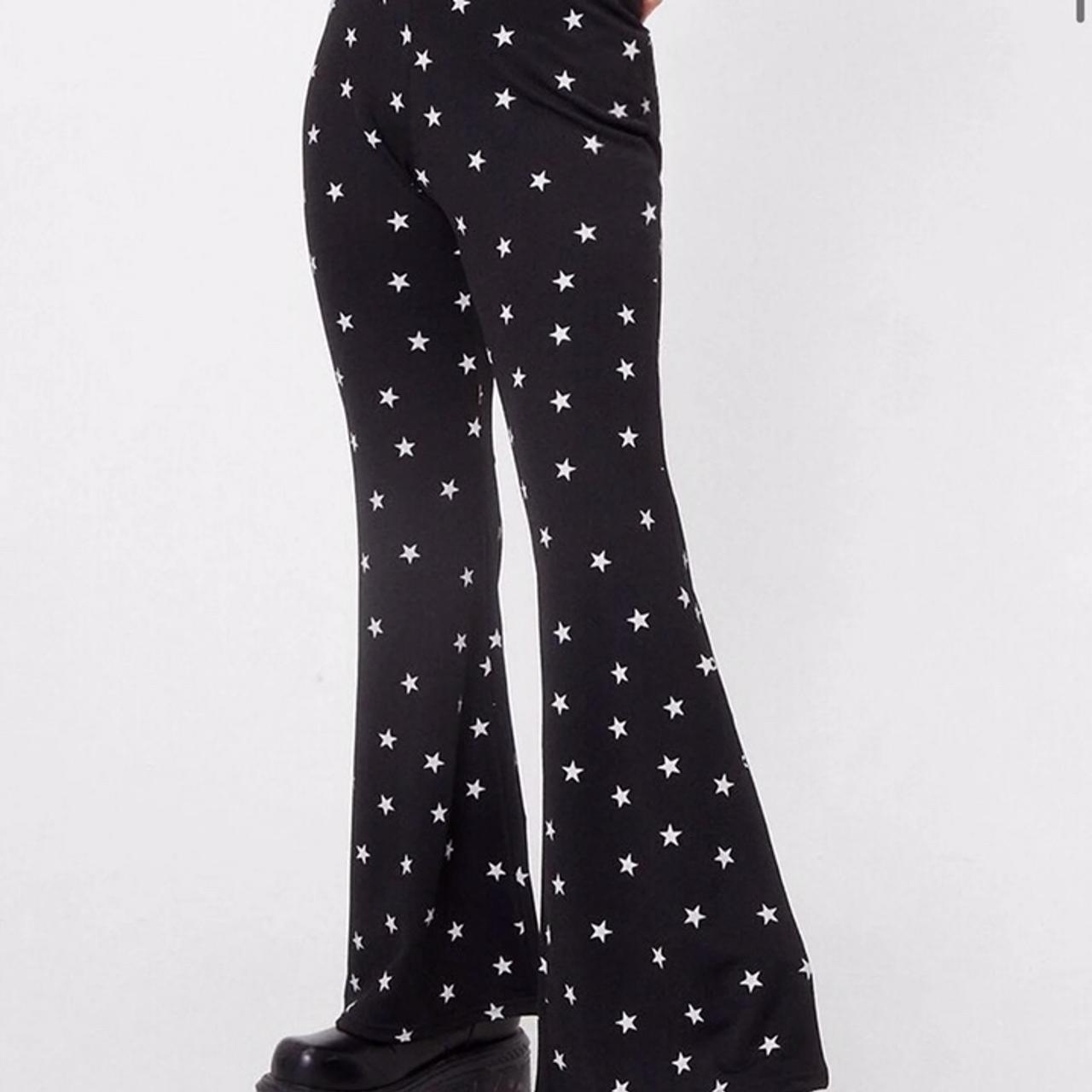 Star print flare pants ⭐️ Never worn, tags still... - Depop