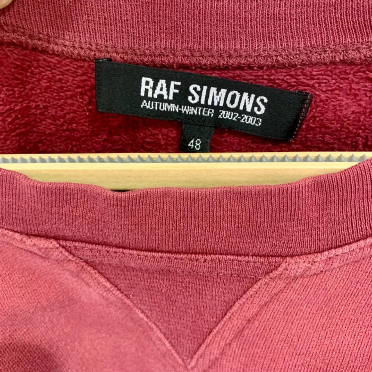 Raf Simons AW03 "Virginia Creeper" sweetshirt Price... | Depop