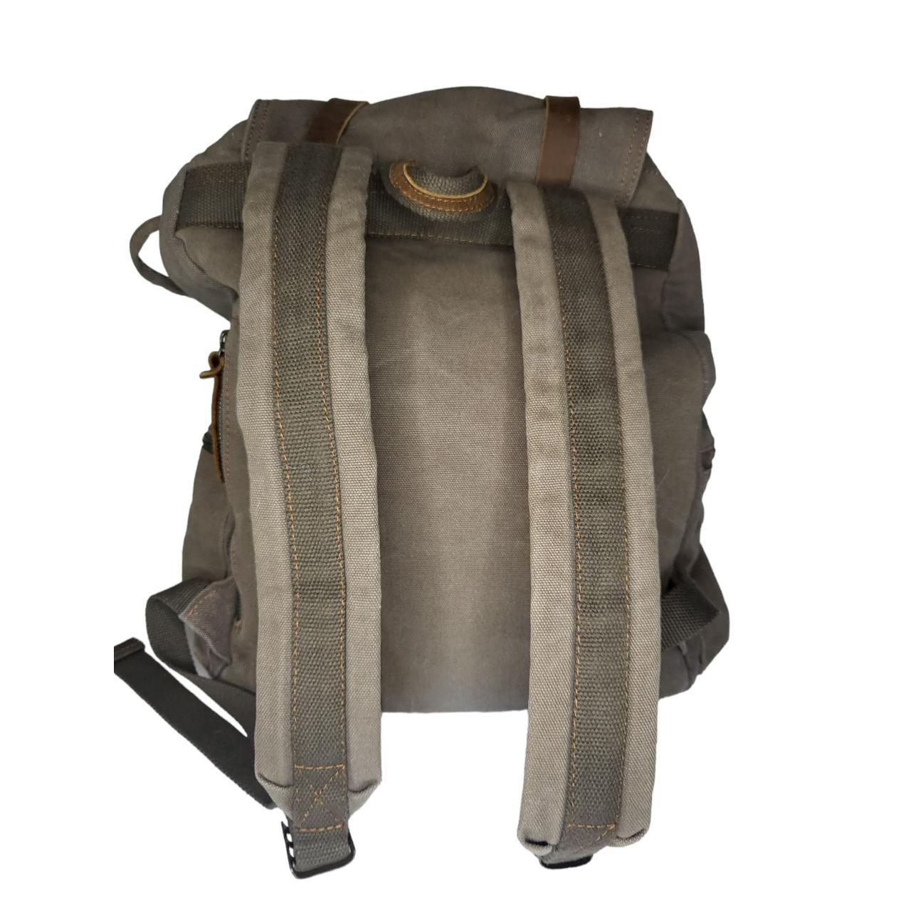 Augur Strass & Co Unisex Canvas Backpack... - Depop