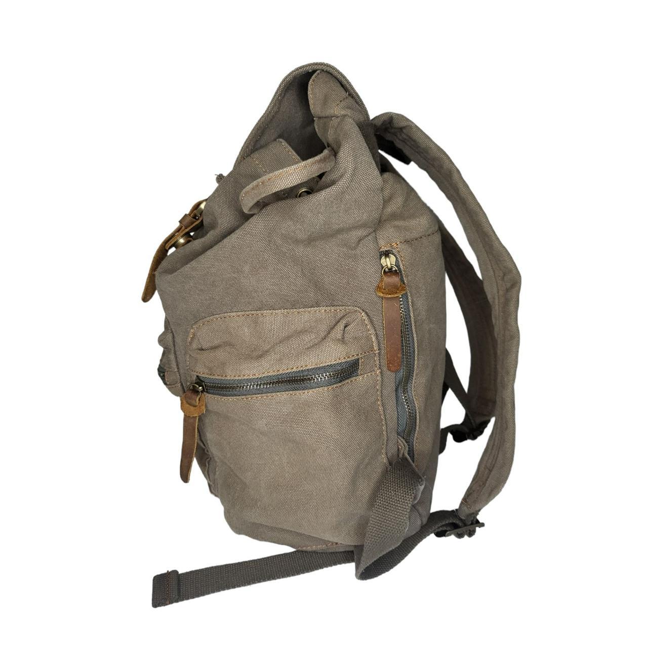 Augur Strass & Co Unisex Canvas Backpack... - Depop