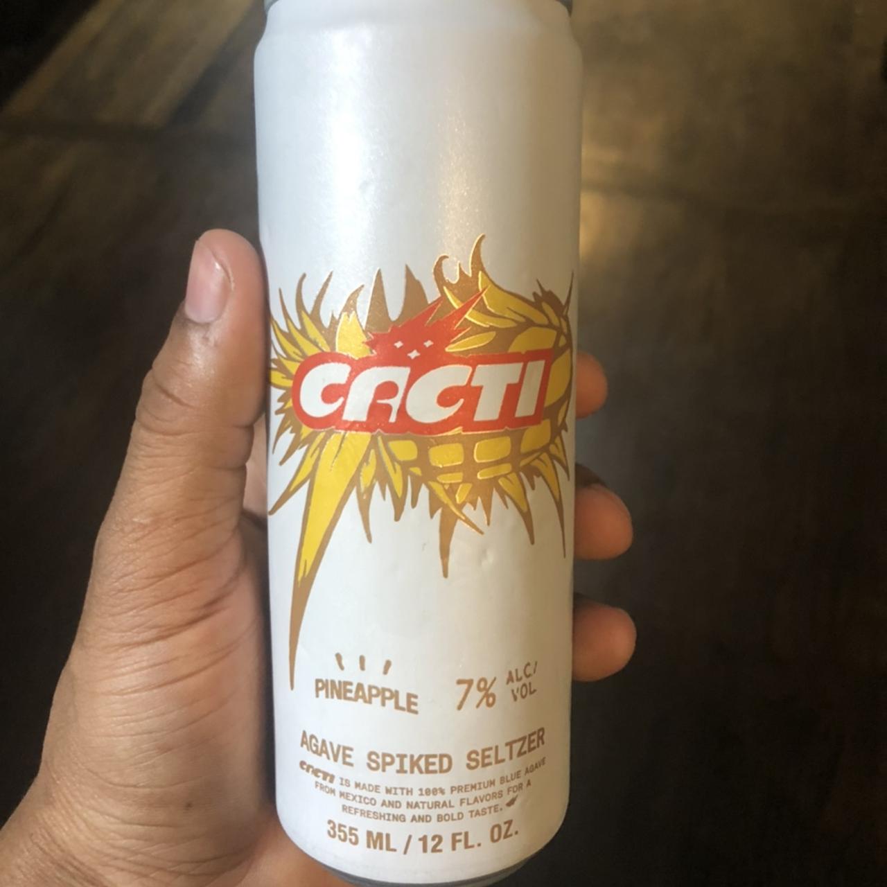 Travis Scott’s Agave Spiked Seltzer “CACTI”... - Depop