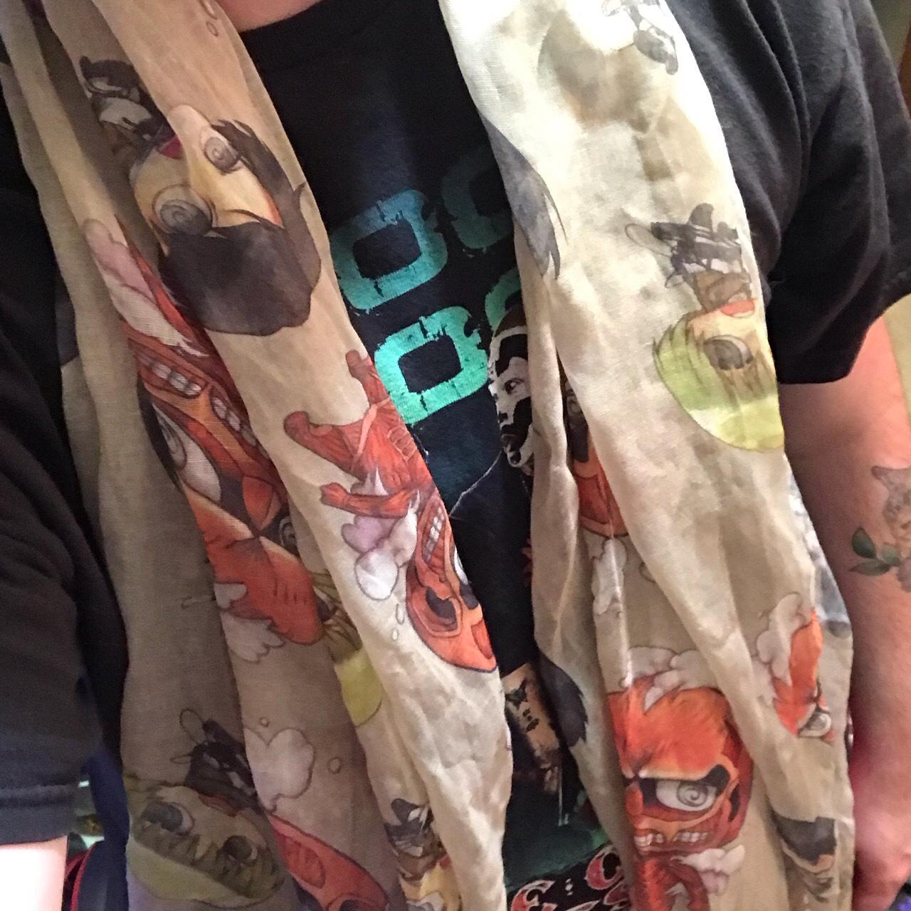 Women's multi Scarf-wraps | Depop