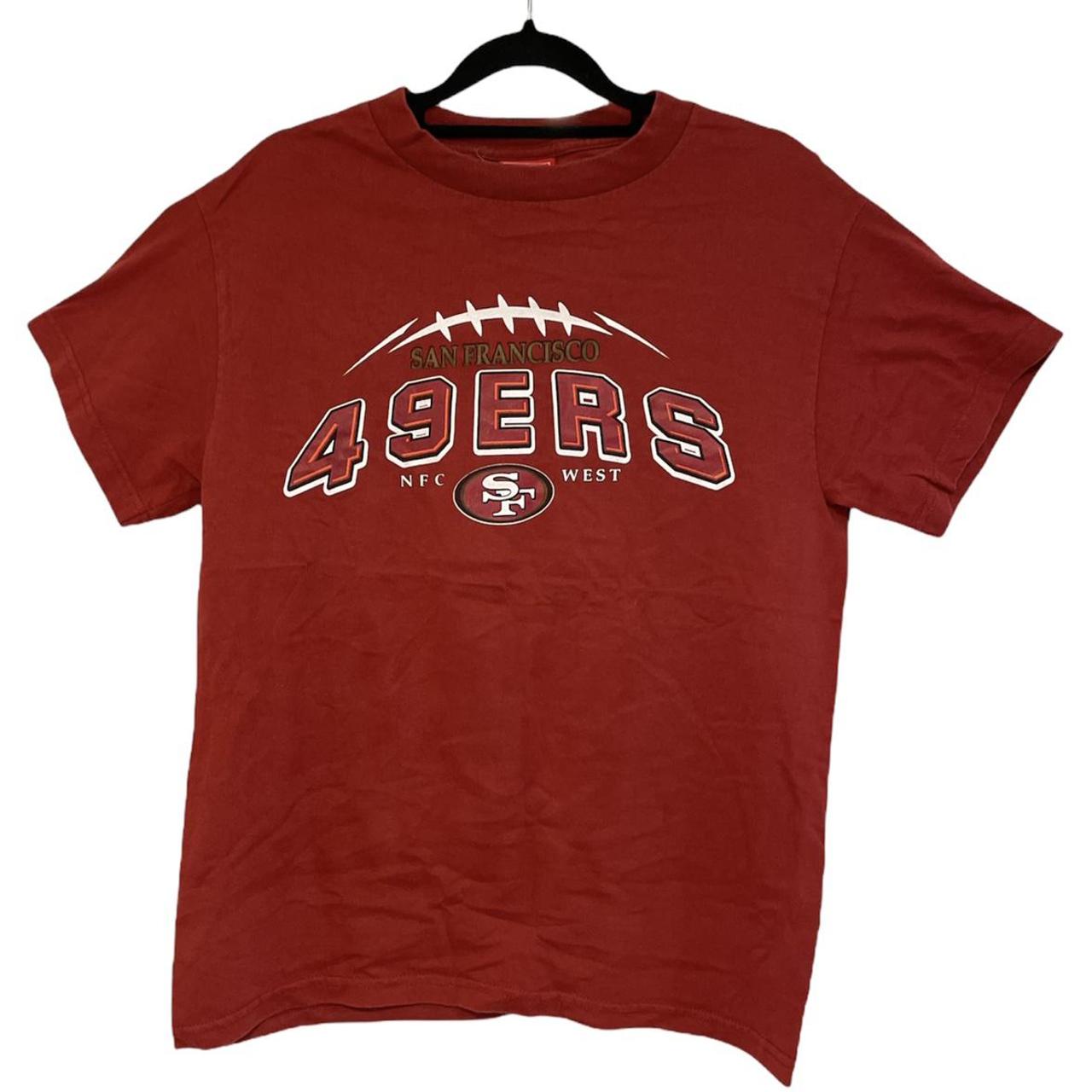 NFL 49ERS San Francisco women’s T-Shirt > Chest Pit... - Depop