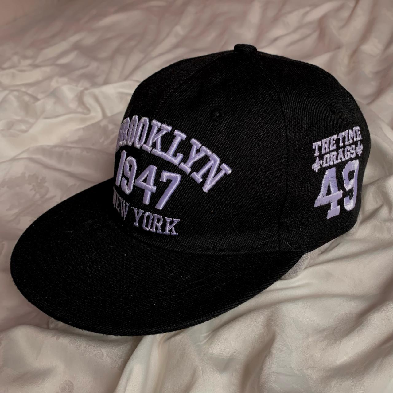 𝟭𝟵𝟰𝟳 𝗕𝗿𝗼𝗼𝗸𝗹𝘆𝗻 𝗡𝗲𝘄 𝗬𝗼𝗿𝗸 𝗕𝗮𝘀𝗲𝗯𝗮𝗹𝗹 𝗖𝗮𝗽 #vintagedepop... - Depop