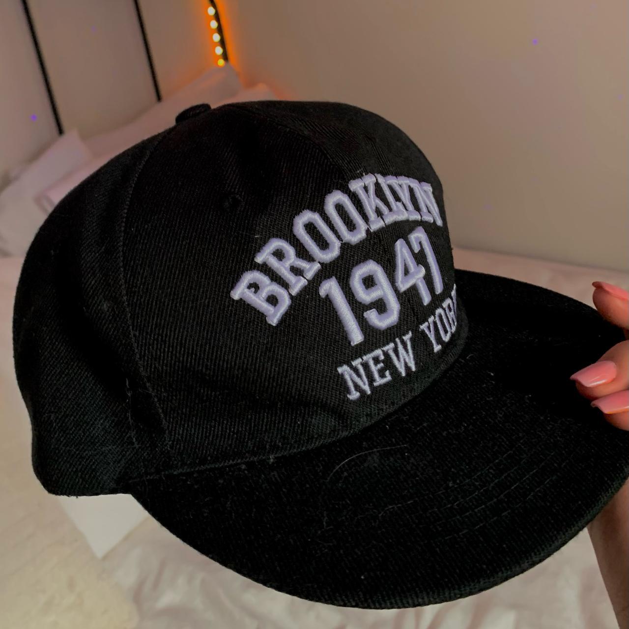 𝟭𝟵𝟰𝟳 𝗕𝗿𝗼𝗼𝗸𝗹𝘆𝗻 𝗡𝗲𝘄 𝗬𝗼𝗿𝗸 𝗕𝗮𝘀𝗲𝗯𝗮𝗹𝗹 𝗖𝗮𝗽 #vintagedepop... - Depop