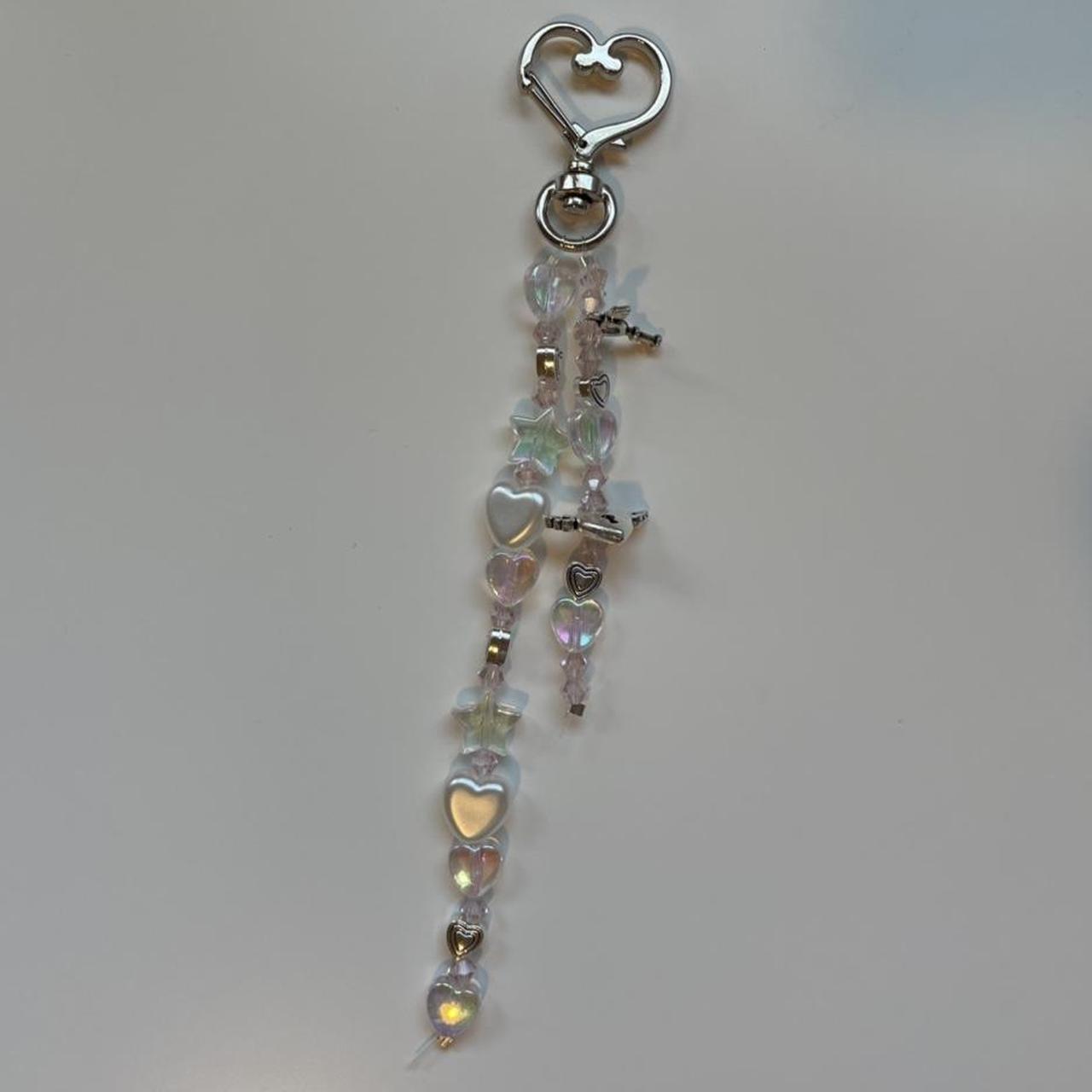 the “pixie” beaded keychain handmade with... - Depop