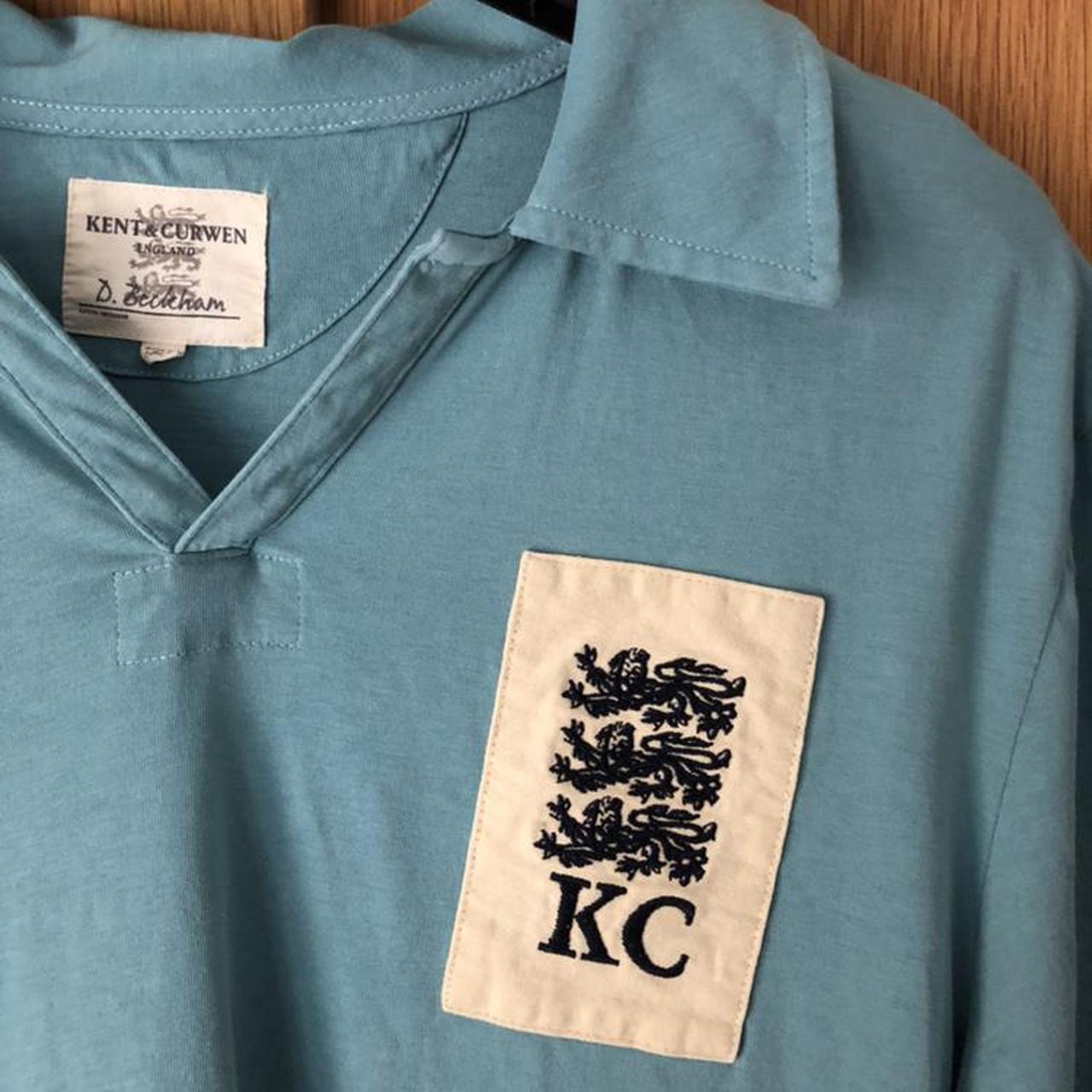 Kent & Curwen Blue polo shirt size Medium Great... - Depop