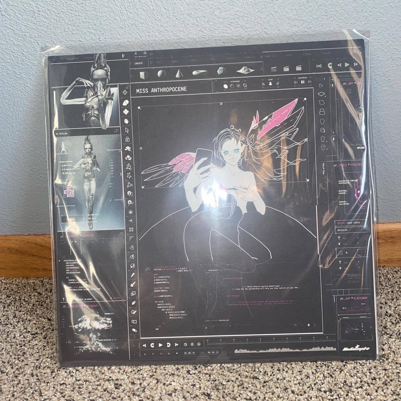 Grimes Miss Anthropocene 4AD store exclusive There... - Depop