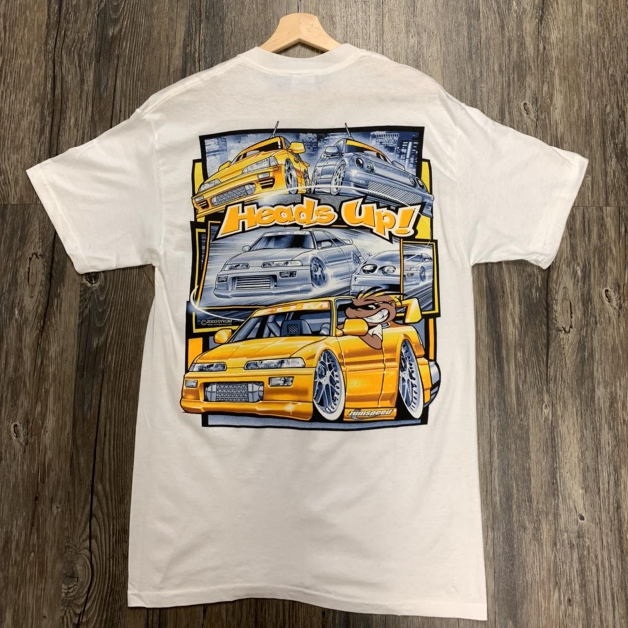 NEW* “HEADS UP” VINTAGE 2000s Tuner Racing... - Depop