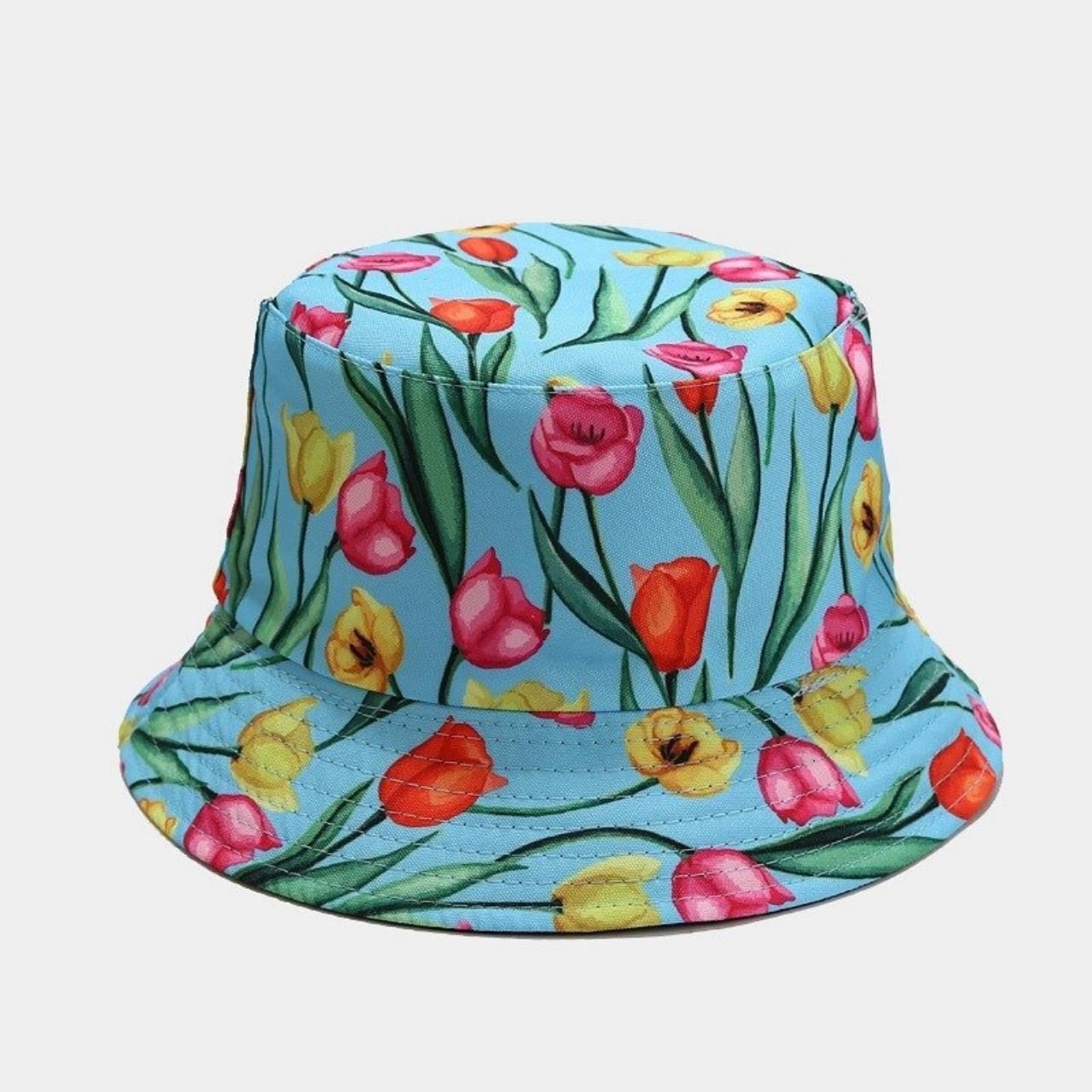 Outdoor panama soft warm bucket hat for women... - Depop