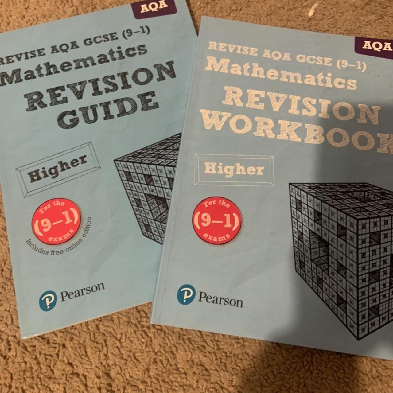 GCSE higher maths revision guides #gcses #maths... - Depop