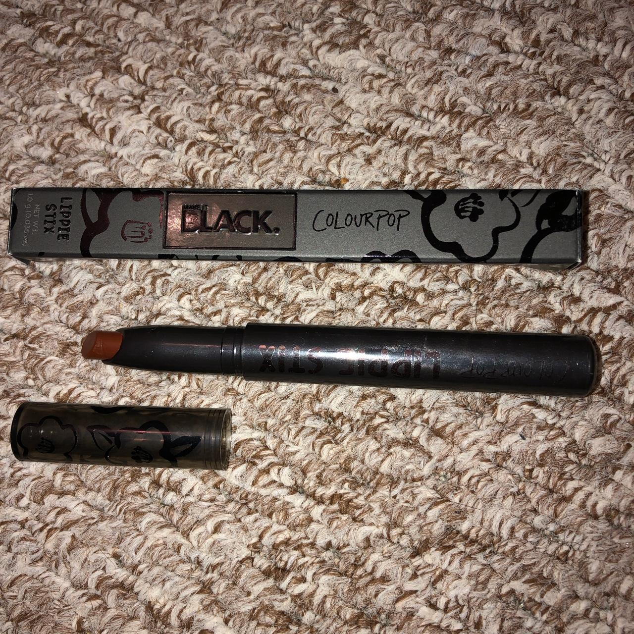 Coloupop Lippie Stix Shade: Pitch #colourpop... - Depop