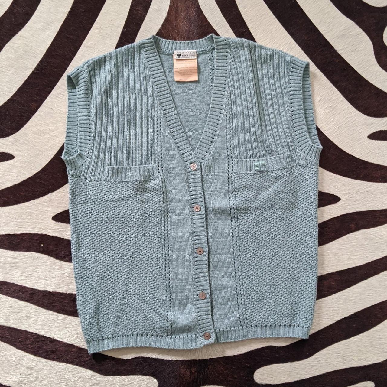 Courreges Logo Vest 2 Die 4 So. Beautiful. Brand:... - Depop