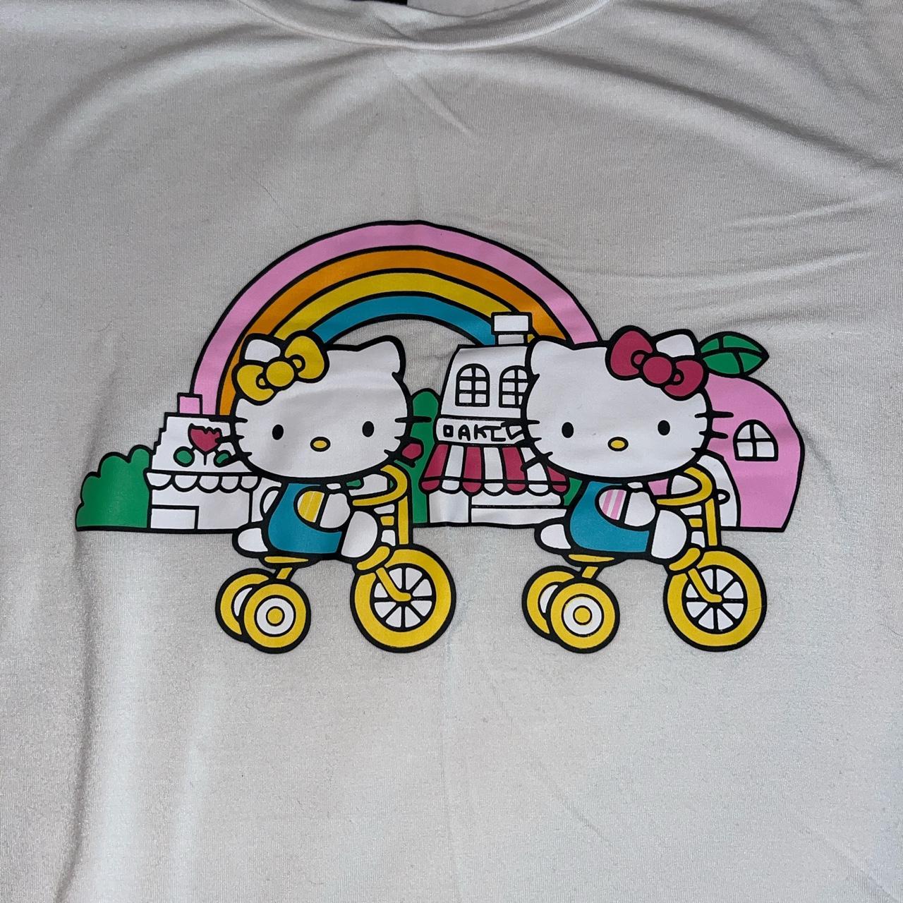 SHEIN x hello kitty and friends shirt with hello... | Depop