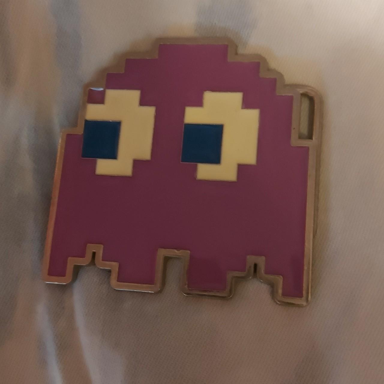 Pac-man Purple 'sue' ghost belt buckle. Been... - Depop
