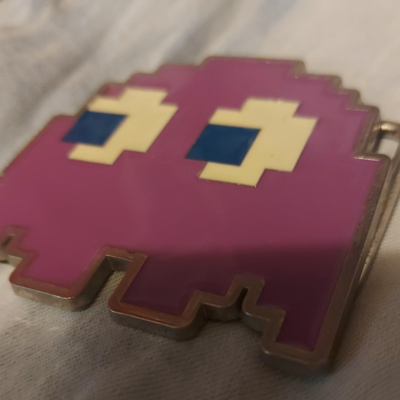 Pac-man Purple 'sue' ghost belt buckle. Been... - Depop