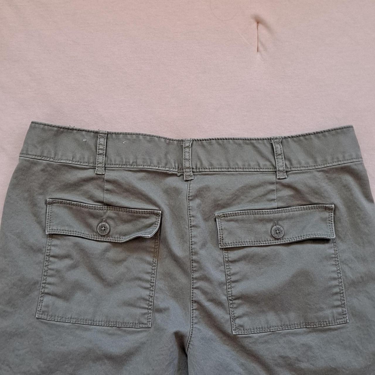 Ann Taylor Loft Green Relaxed Skinny Mid Rise Cargo Depop