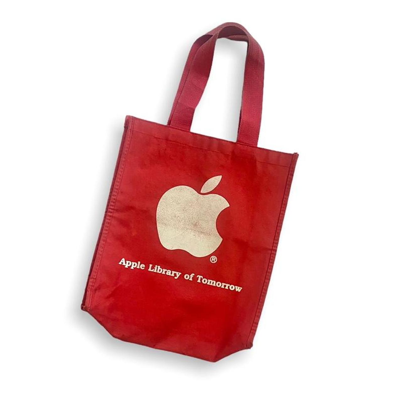 Apple Men's Red Bag | Depop