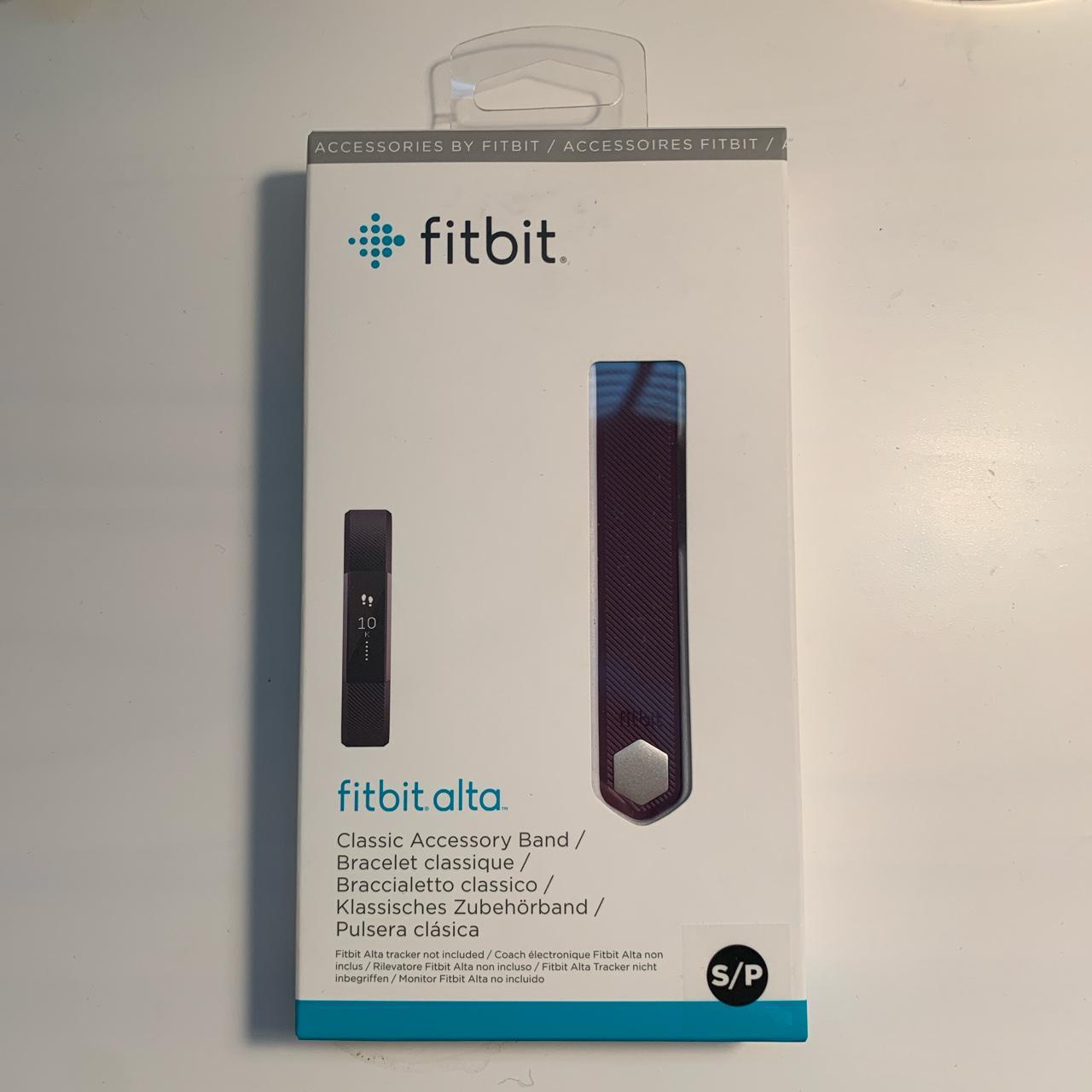 Fit Bit Alta Wrist Band -purple -never opened/brand... - Depop