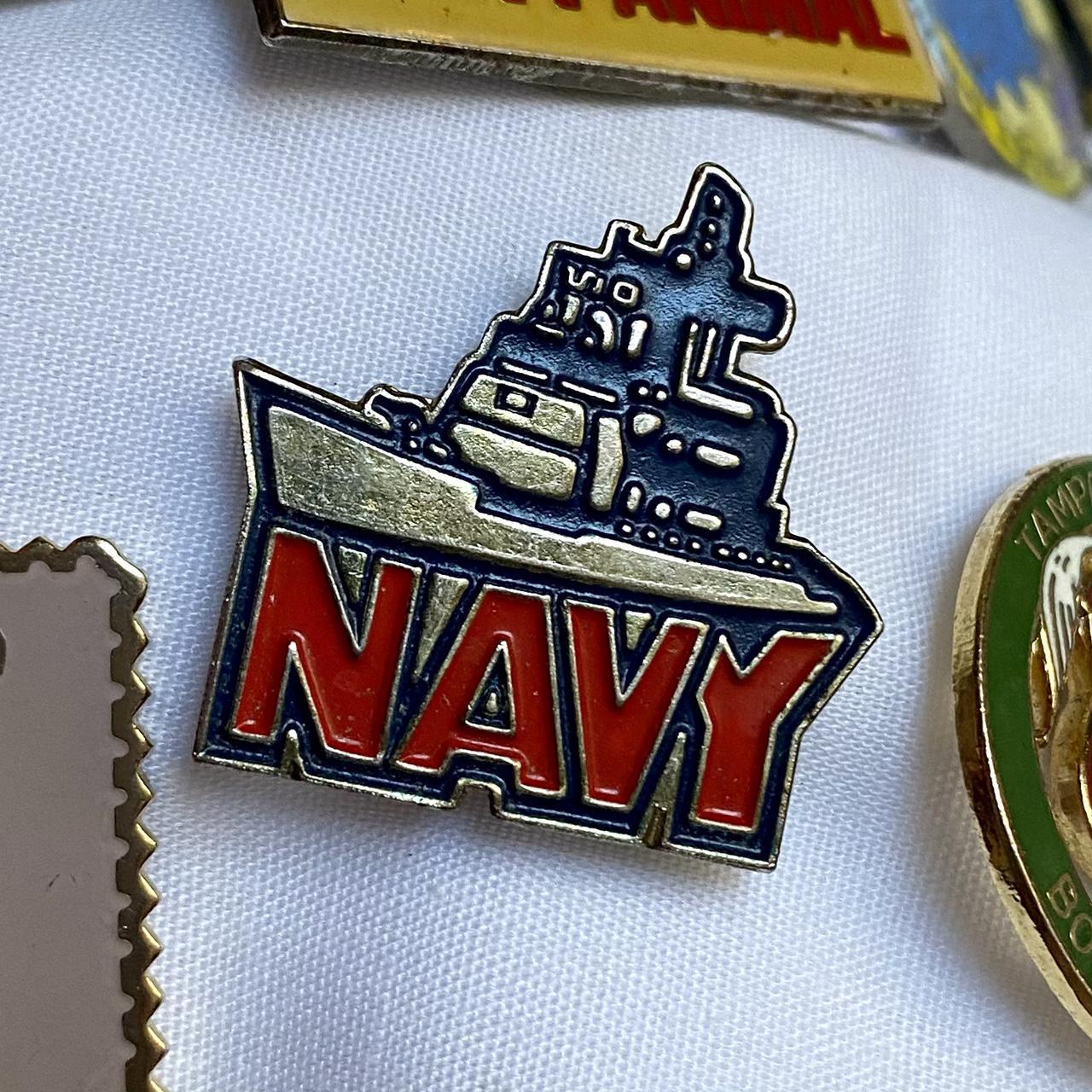 Navy Ship Lapel Pins