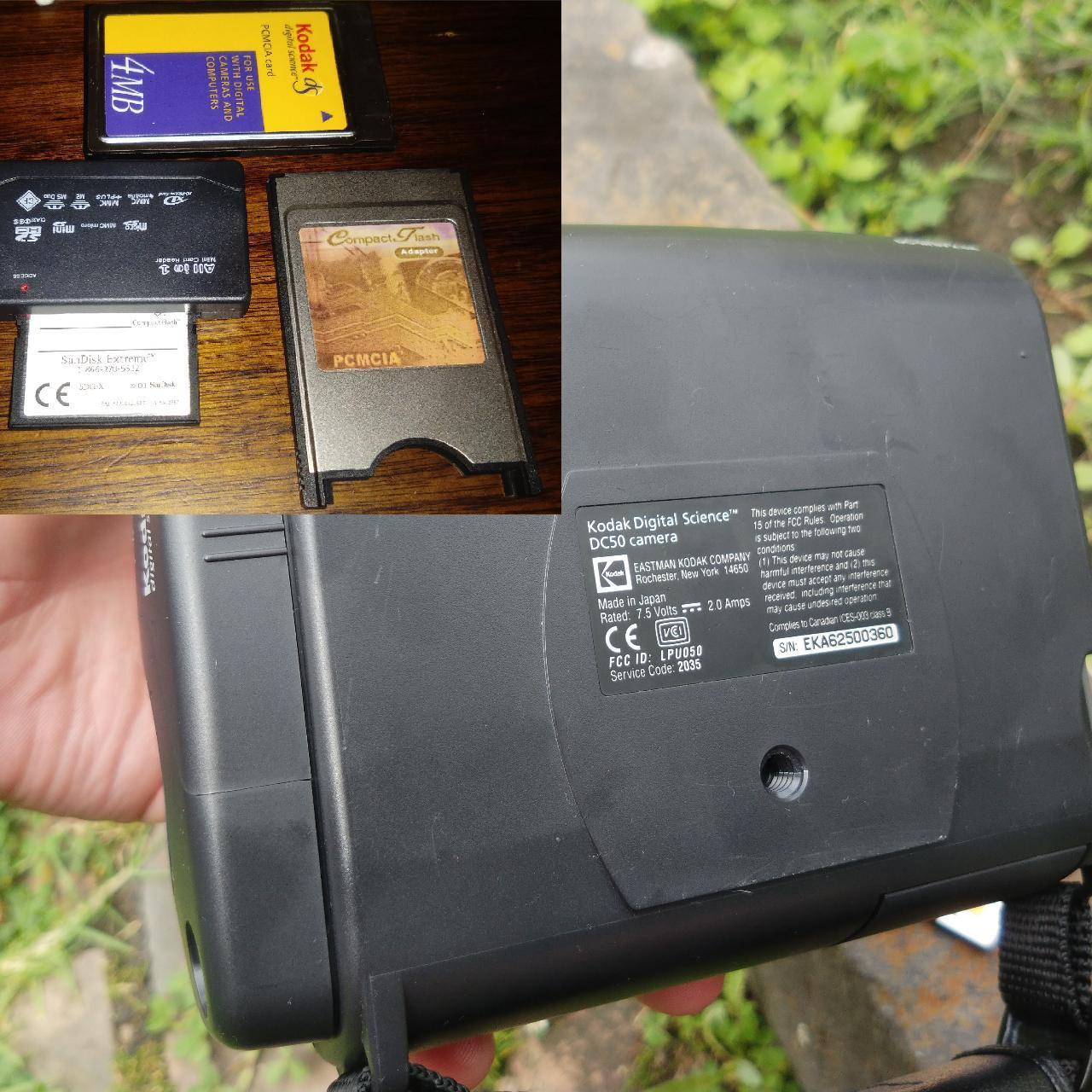 Kodak DC50 Zoom Digital Camera 1996 Sensor:... - Depop