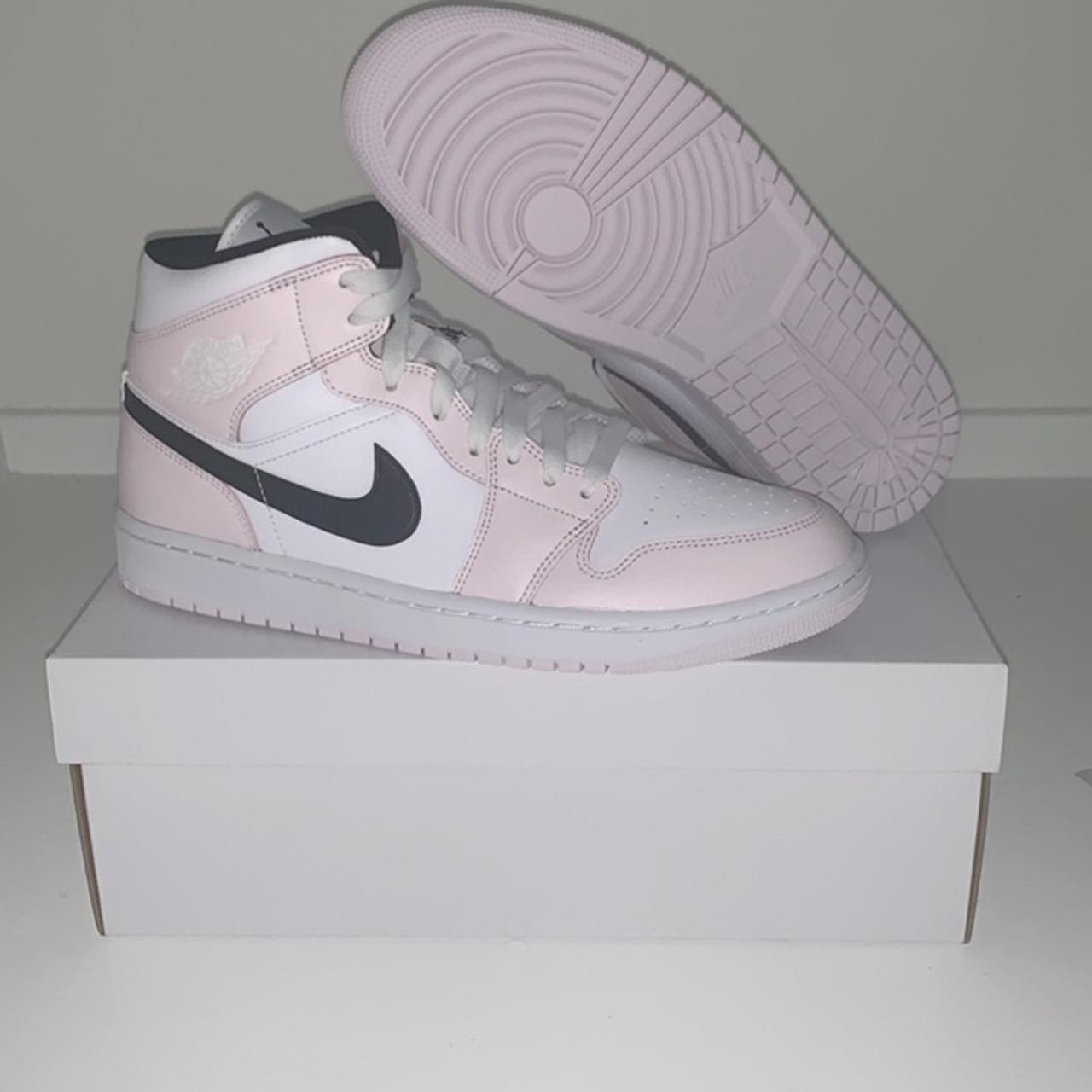 Brand new Jordan 1 mid “barely rose” - Depop