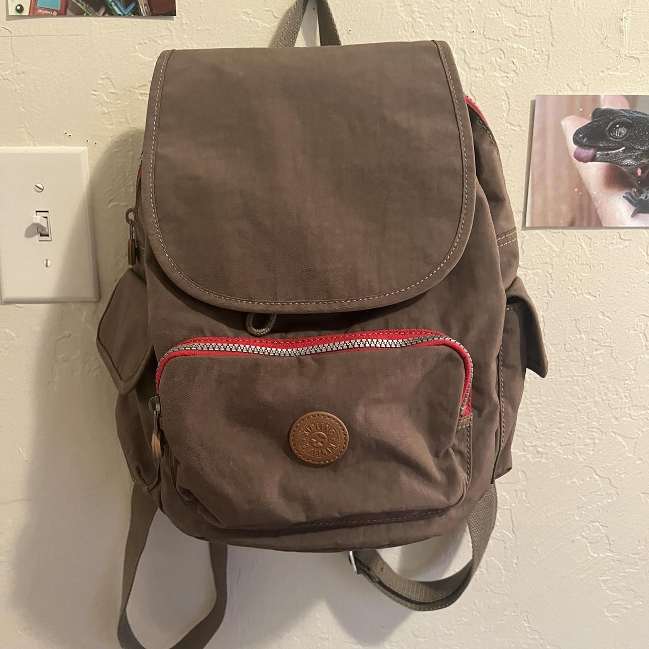 Kipling City Pack Color beige Unused! #kipling... - Depop