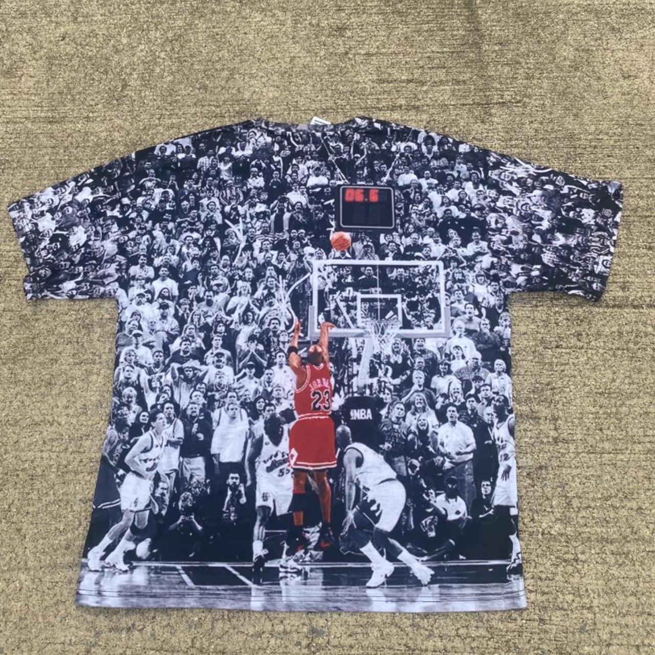 Michael Jordan Buzzer Beater AOP T-Shirt by... | Depop