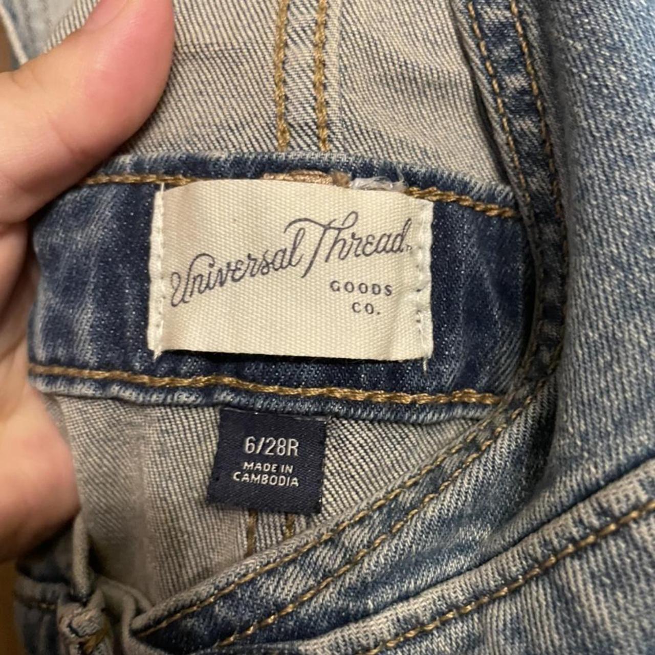 Universal thread brand new overalls Gold... - Depop