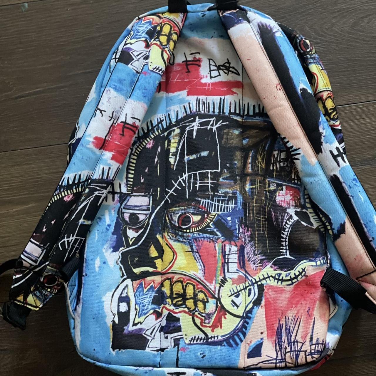 DEADSTOCK HERSCHEL Basquiat skull backpack NWT... - Depop
