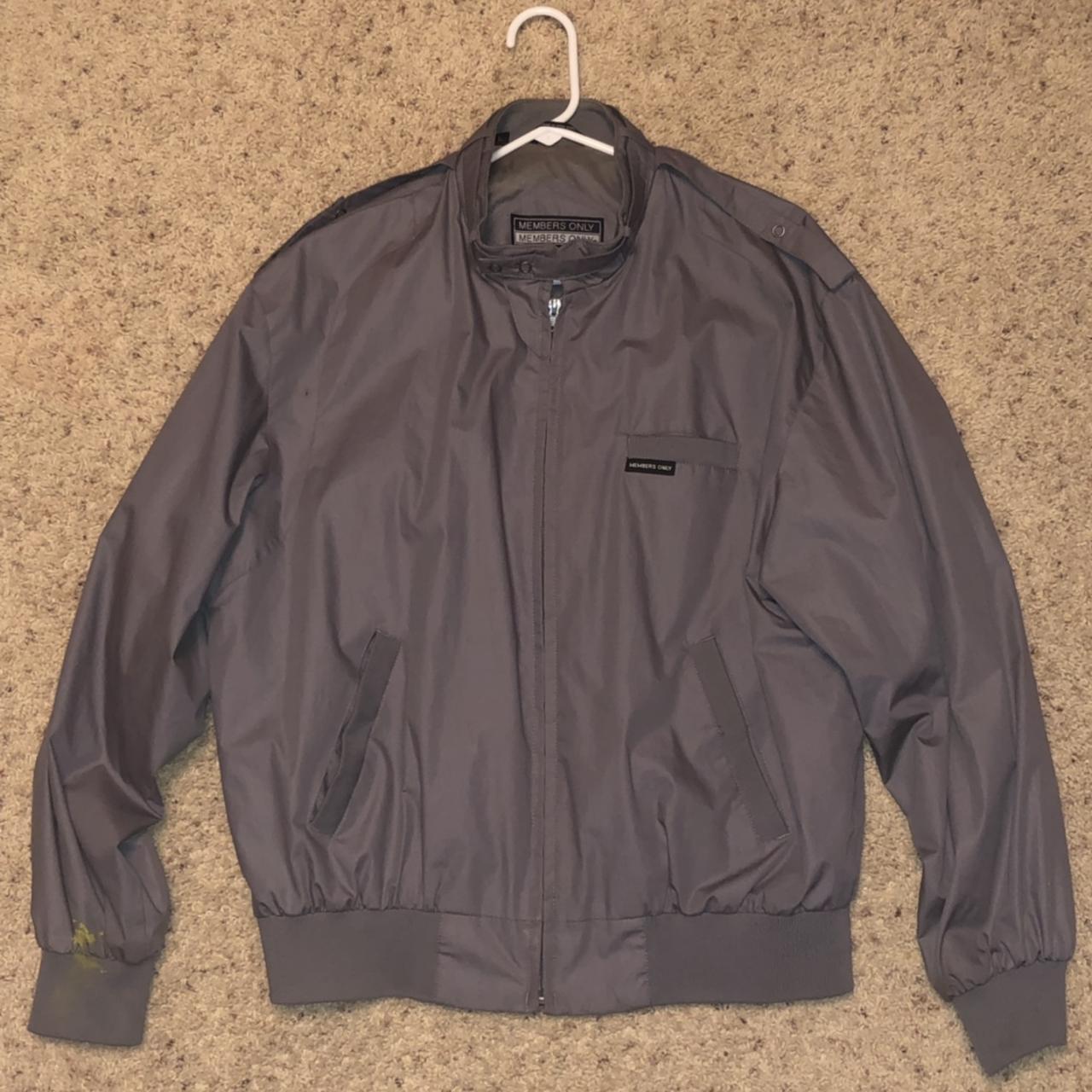 1980’s Members Only Jacket. Size Large but fits a... - Depop
