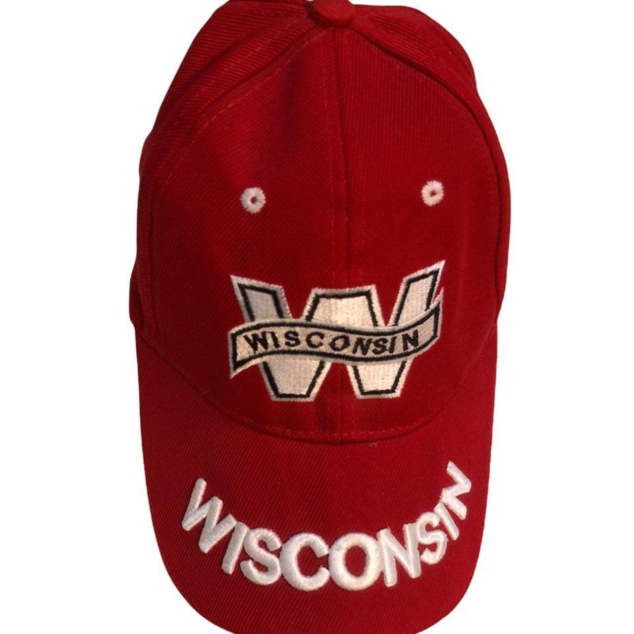 Vintage Wisconsin University cap Great condition... - Depop