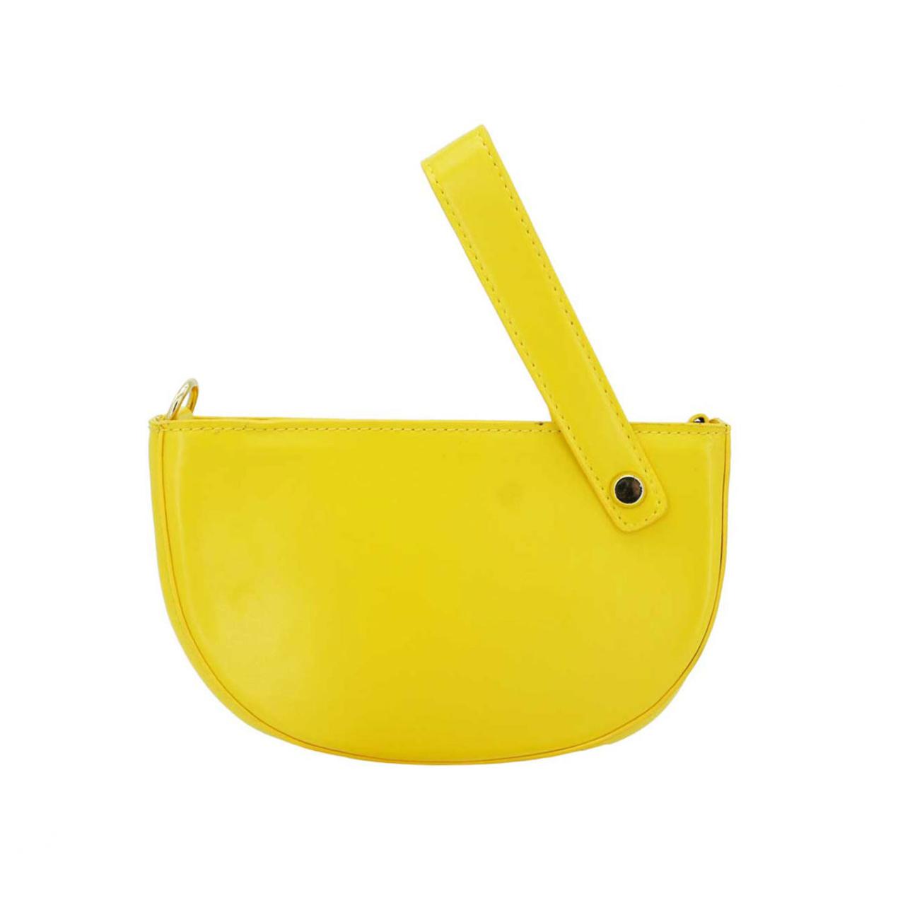 🌞💛⭐YELLOW WRISTLET CLUTCH🌞💛⭐ A vibrant yellow... - Depop