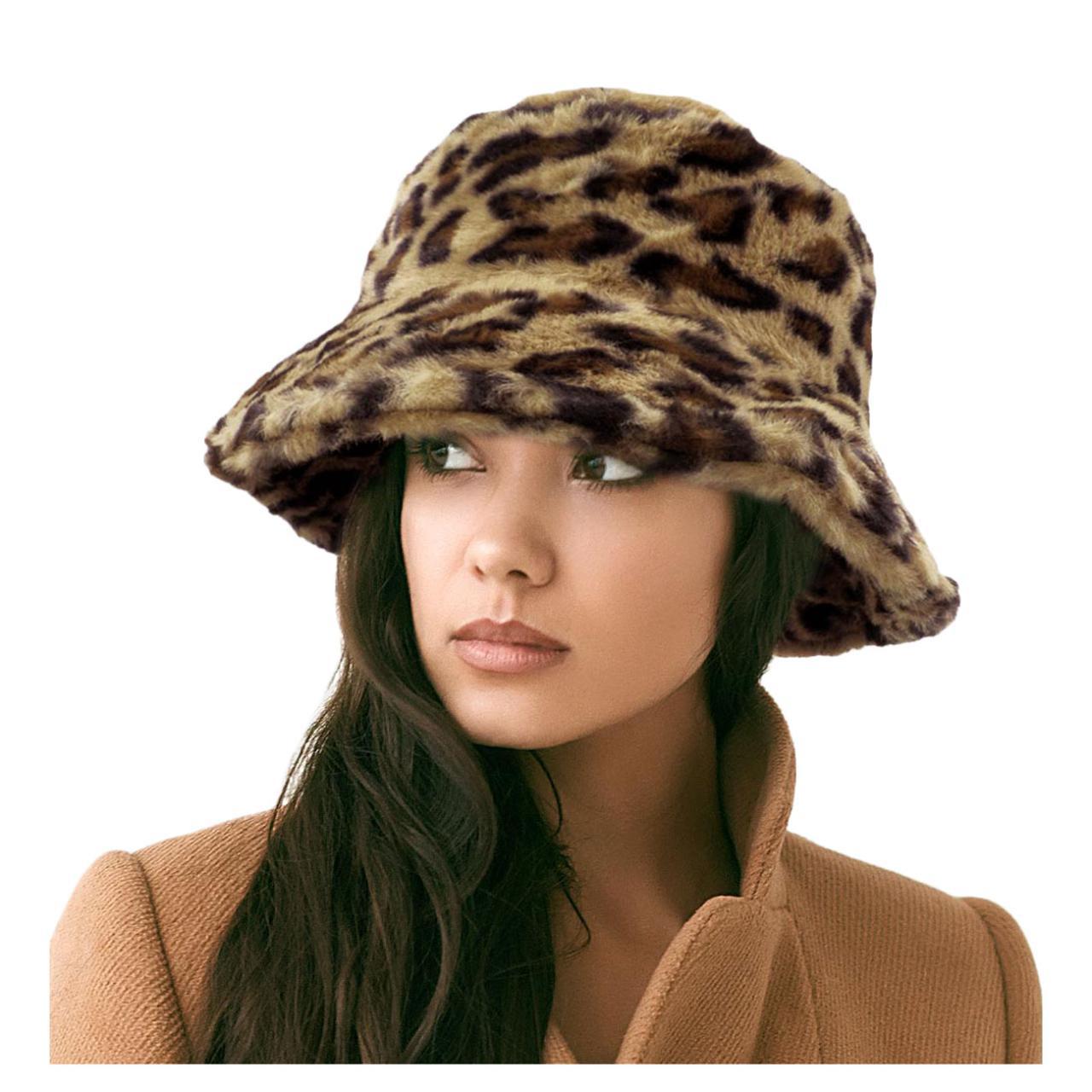 👒🐆 DARK BROWN LEOPARD BUCKET HAT👒🐆 Stylish watch... - Depop