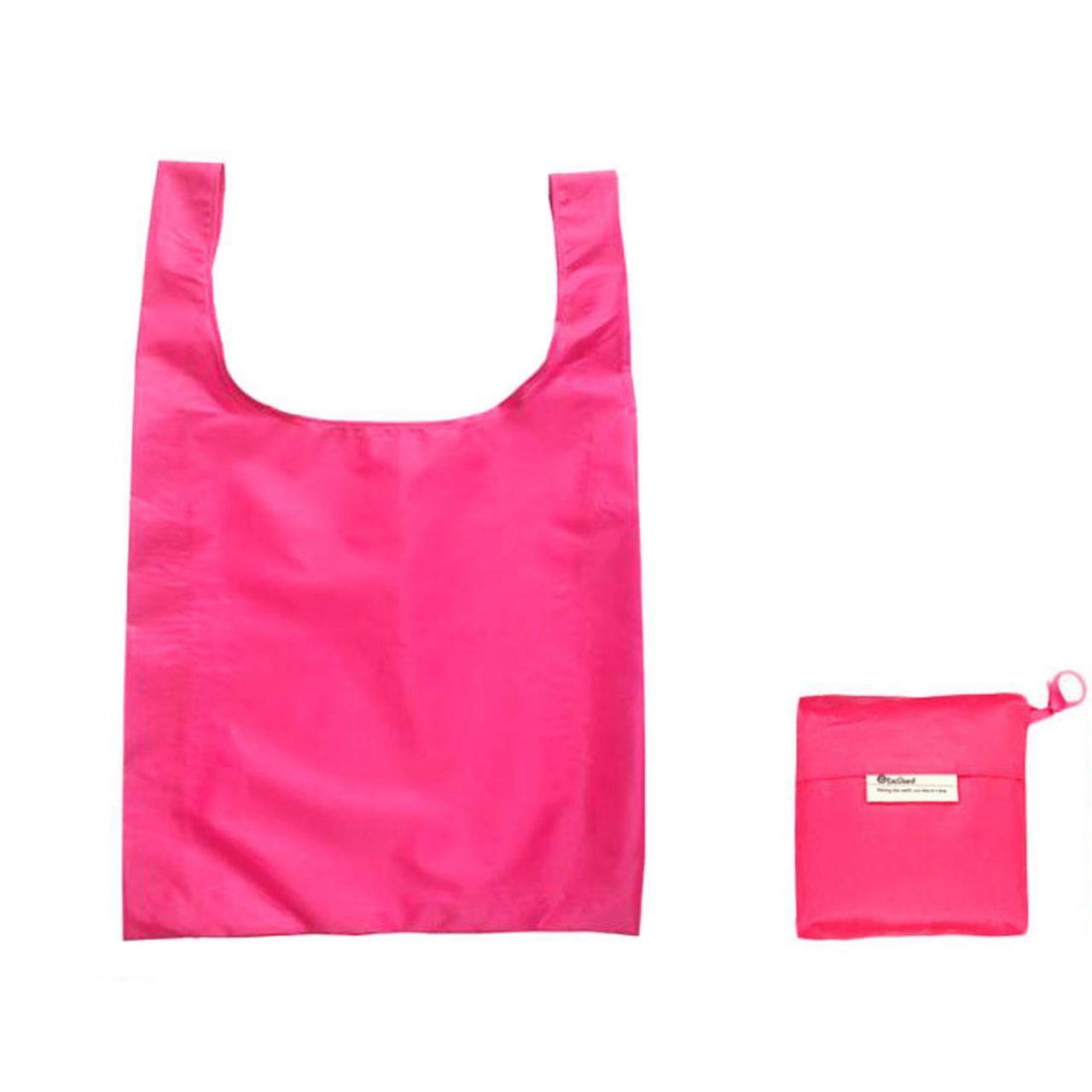 💗🛍️💗ECO FRIENDLY REUSABLE FUCHSIA SHOPPING... - Depop