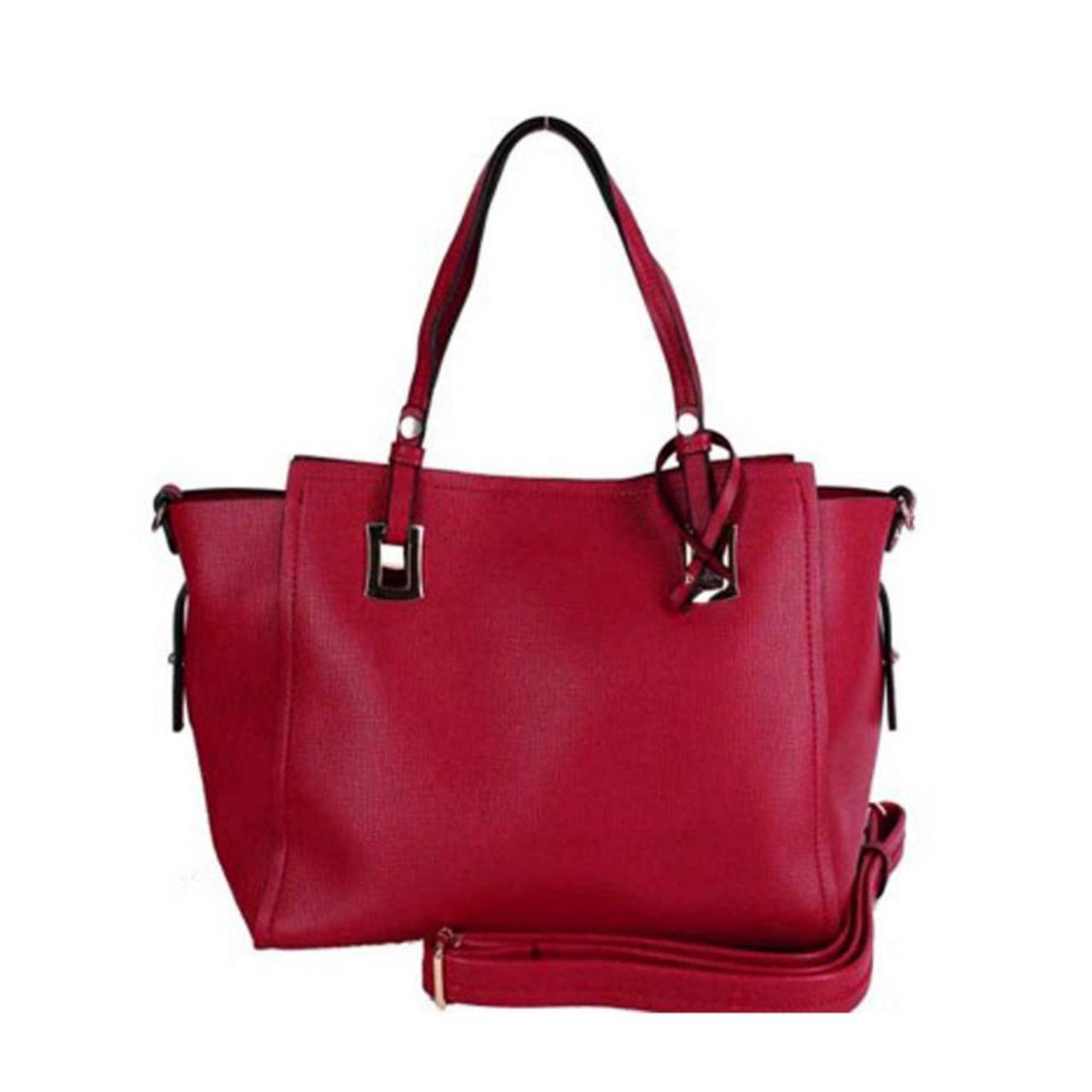 ️💞 ️BURGUNDY RED TWO IN ONE TOTE BAG ️💞 ️ Red a... - Depop